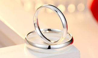 Simple Love Couple Rings – Vivere Rosse